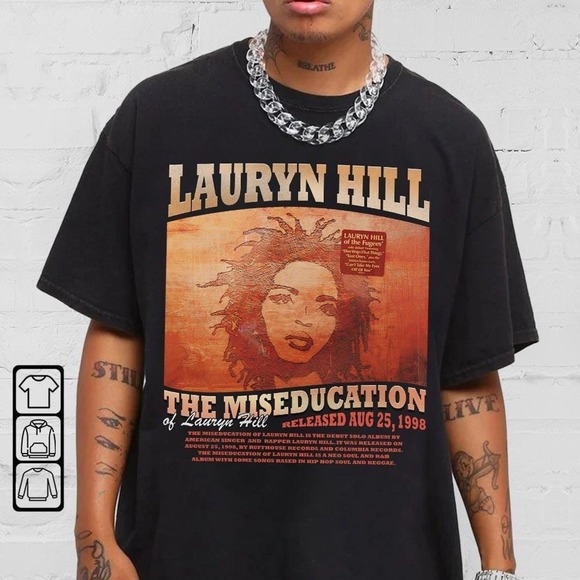 Tops | Lauryn Hill Rap Shirt The Miseducation Of Lauryn Hill Rapper 9s ...
